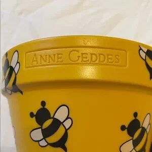 Anne Geddes | Accents | Anne Geddes Yellow Bee Baby Doll In Planter ...